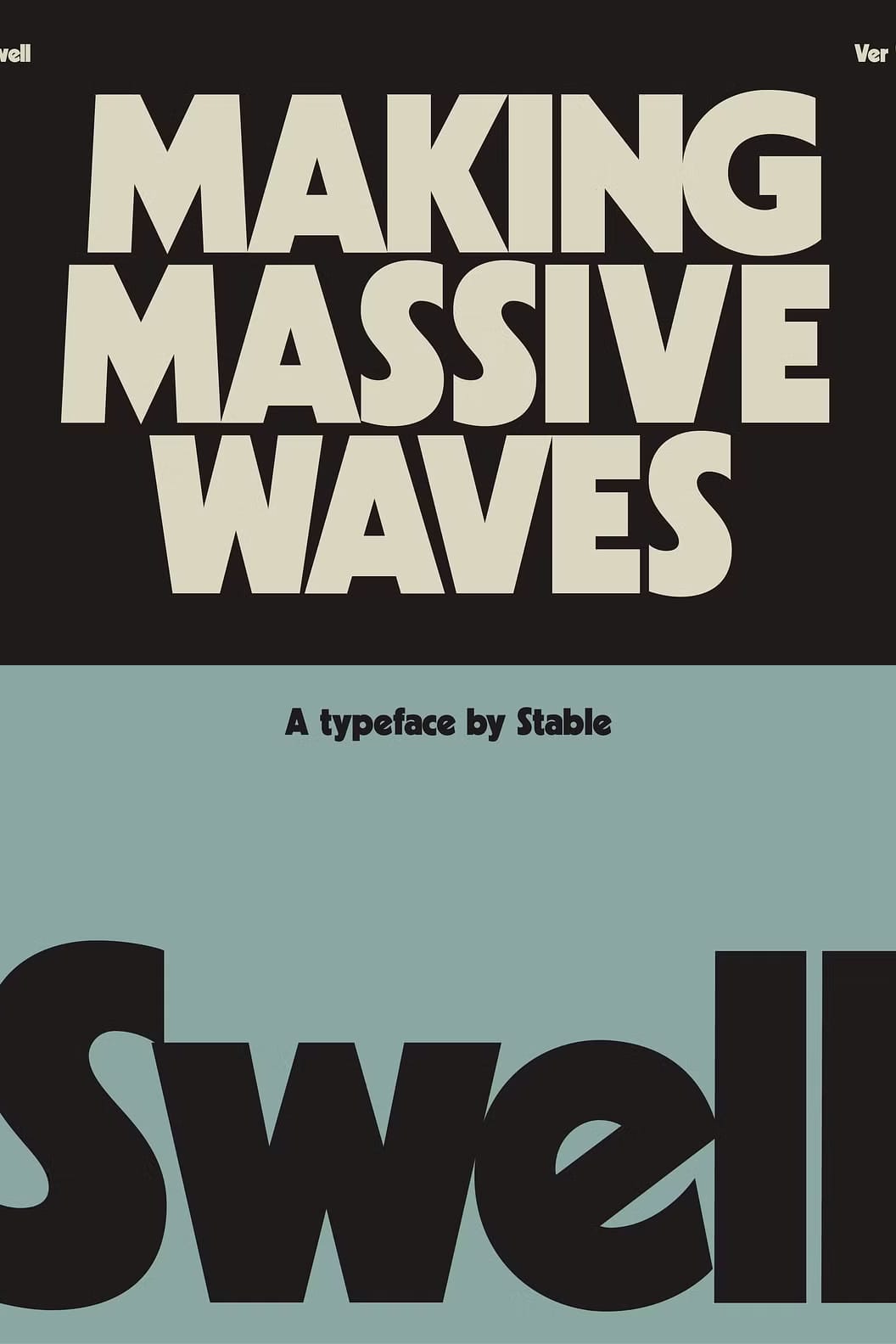 Swell - Display Font - Best Grafik - Design Resources