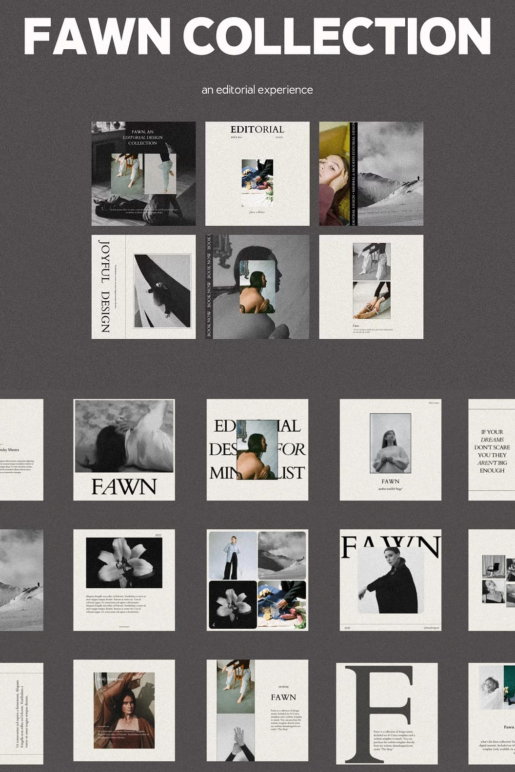 Fawn Collection | Canva IG Templates - Best Grafik - Design Resources
