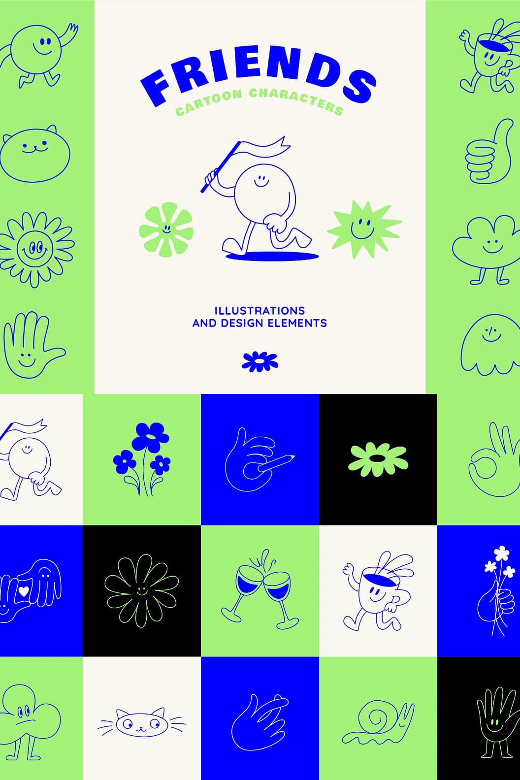 Cartoon characters, logos and icons - Best Grafik - Design Resources