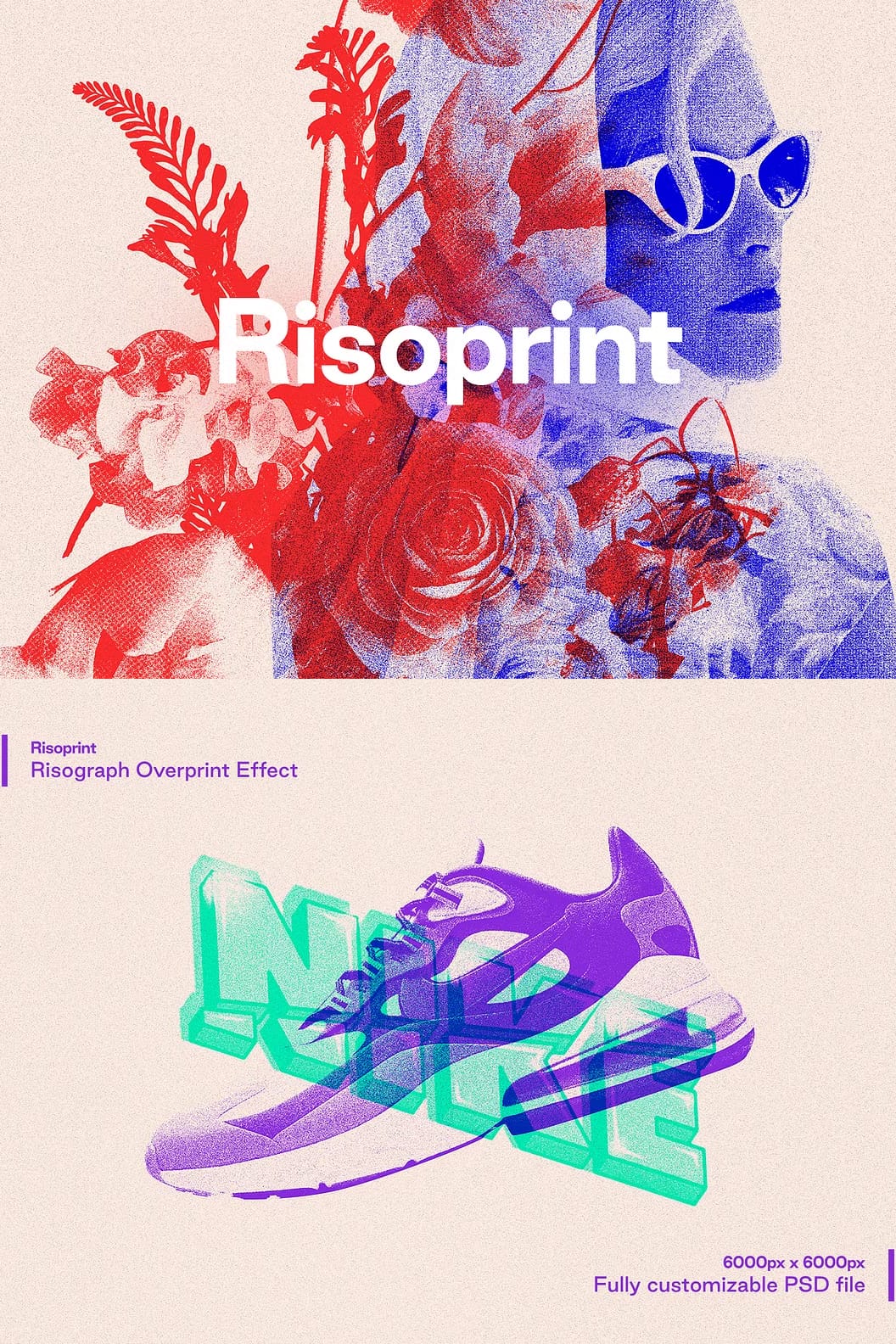 Risoprint - Risograph Grain Effect - Best Grafik - Design Resources