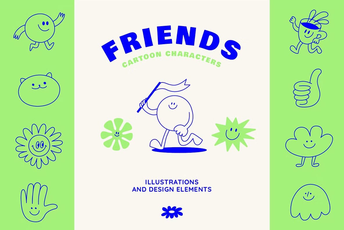 Cartoon characters, logos and icons - Best Grafik - Design Resources