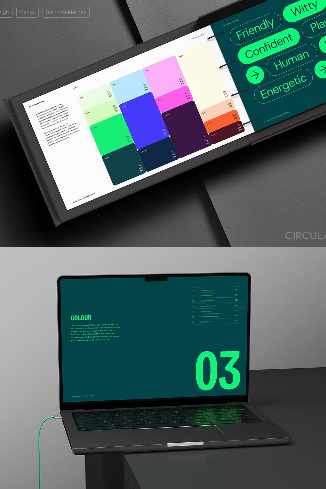 CALYPSO / Brand Guidelines Template - Best Grafik - Design Resources