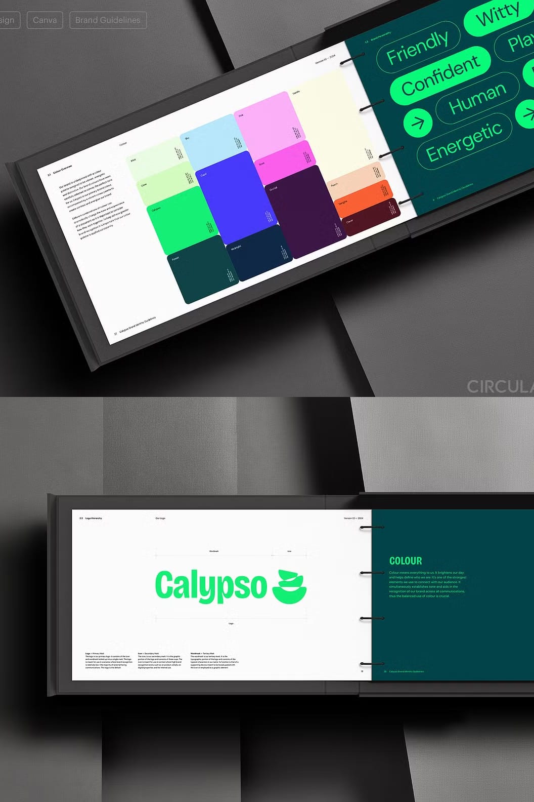 CALYPSO / Brand Guidelines Template - Best Grafik - Design Resources