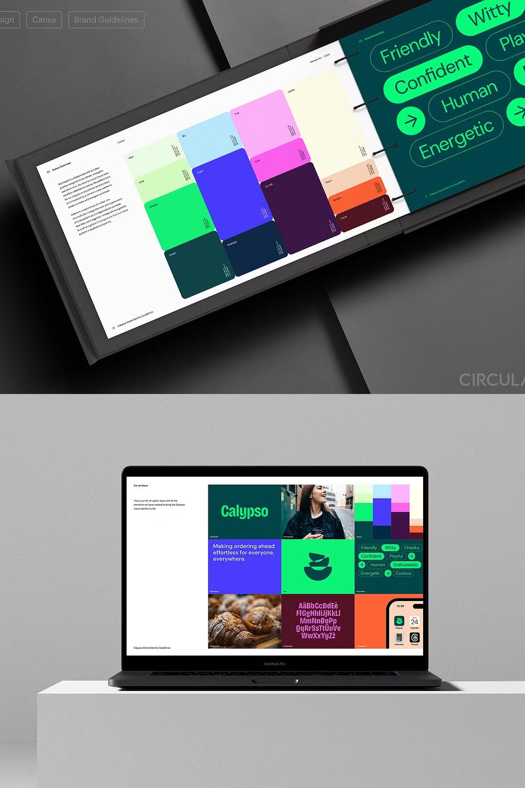 CALYPSO / Brand Guidelines Template - Best Grafik - Design Resources